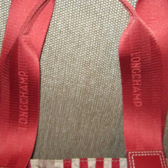 Longchamp | Bags | Amazing Longchamp Nylon Seersucker Striped Xlight ...